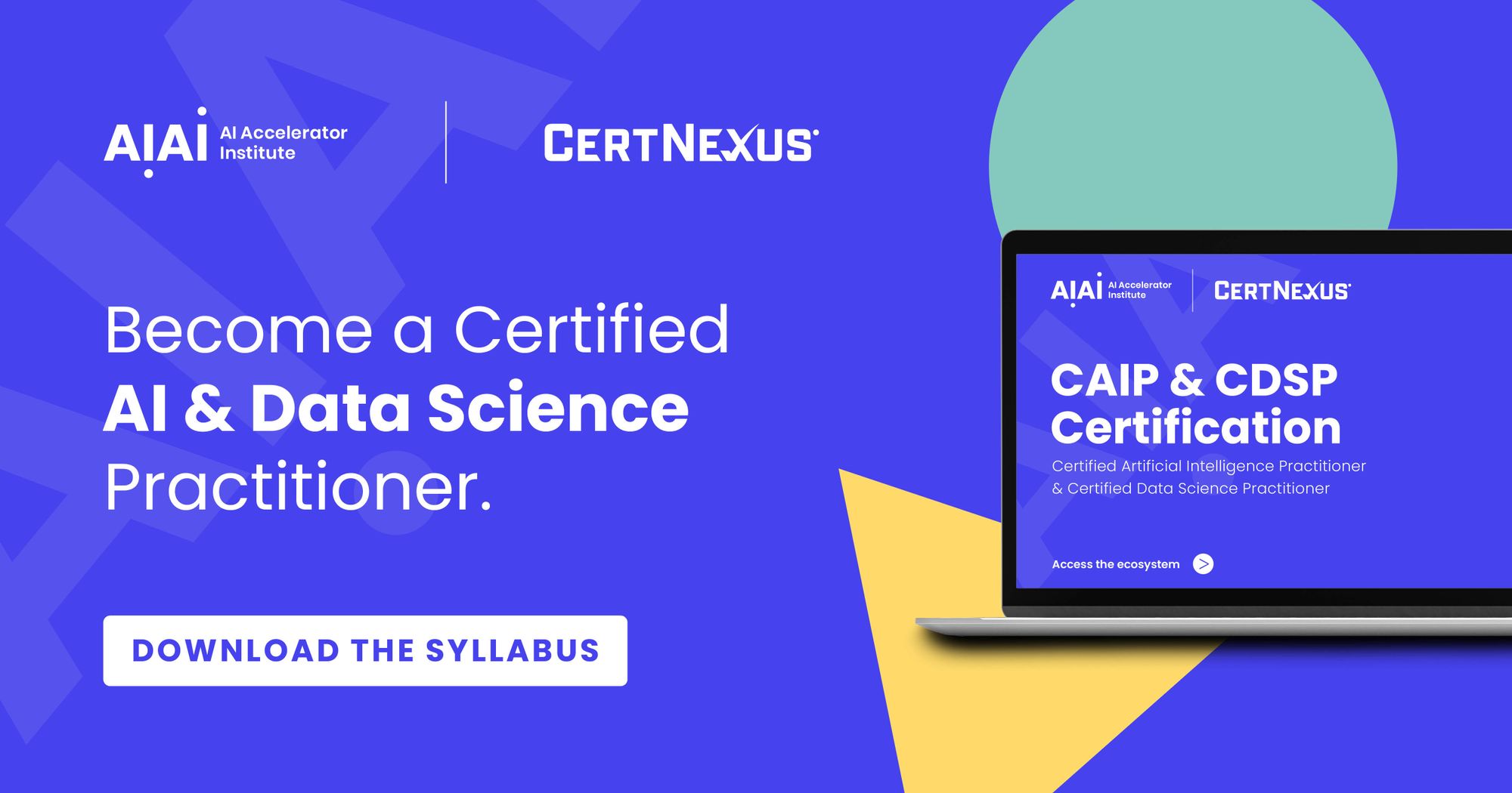 Get certified: why choose our CAIP and CDSP courses