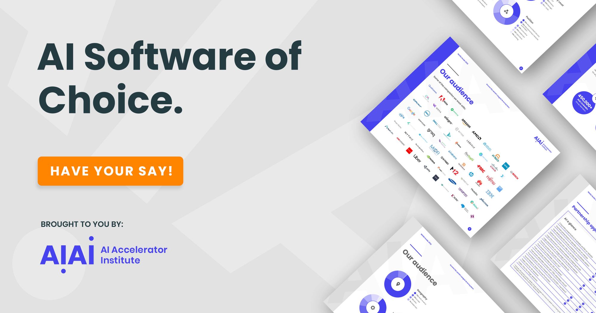 AI Software of Choice 2022 Survey