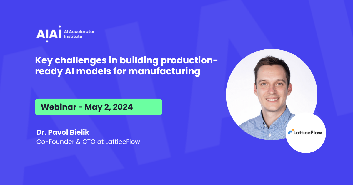 Key challenges in building production-ready AI models for manufacturing ...
